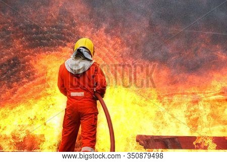 Firefighters Training Image & Photo (Free Trial) | Bigstock