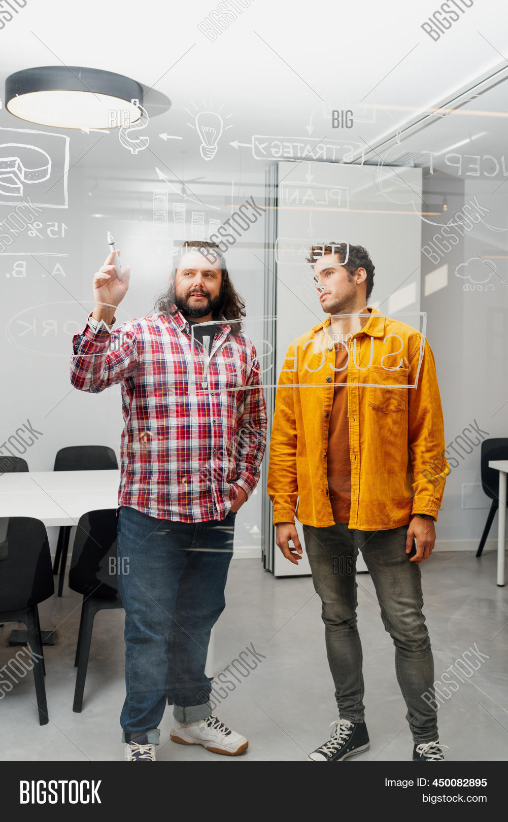 Two White Men Work Image & Photo (Free Trial) | Bigstock