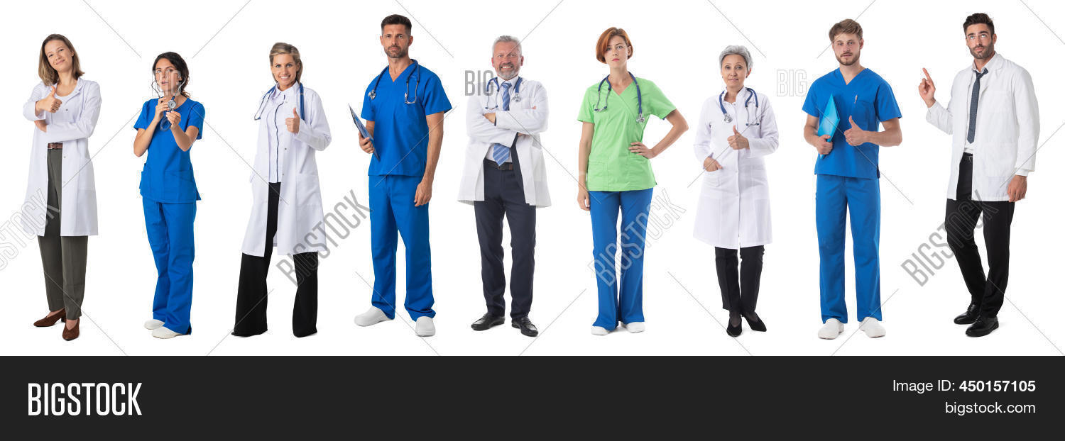 Set Medical Staff Image & Photo (Free Trial) | Bigstock