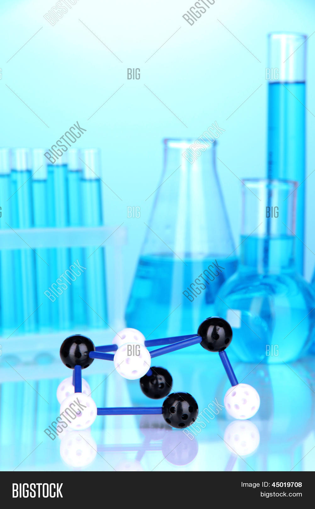 Molecule Model Test Image & Photo (Free Trial) | Bigstock