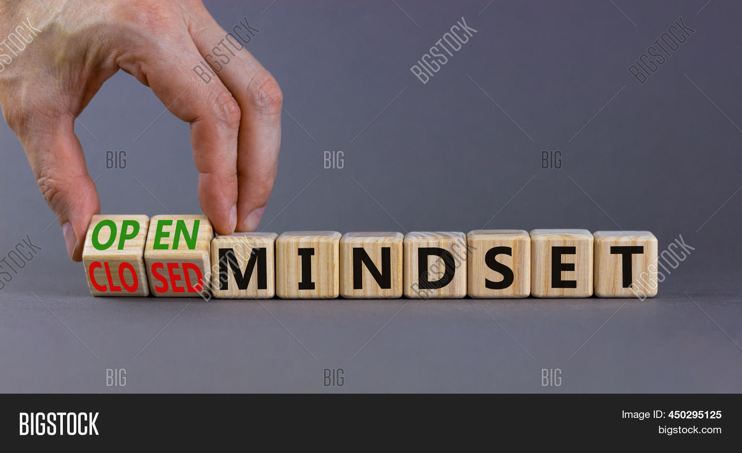 Open Closed Mindset Image & Photo (Free Trial) | Bigstock