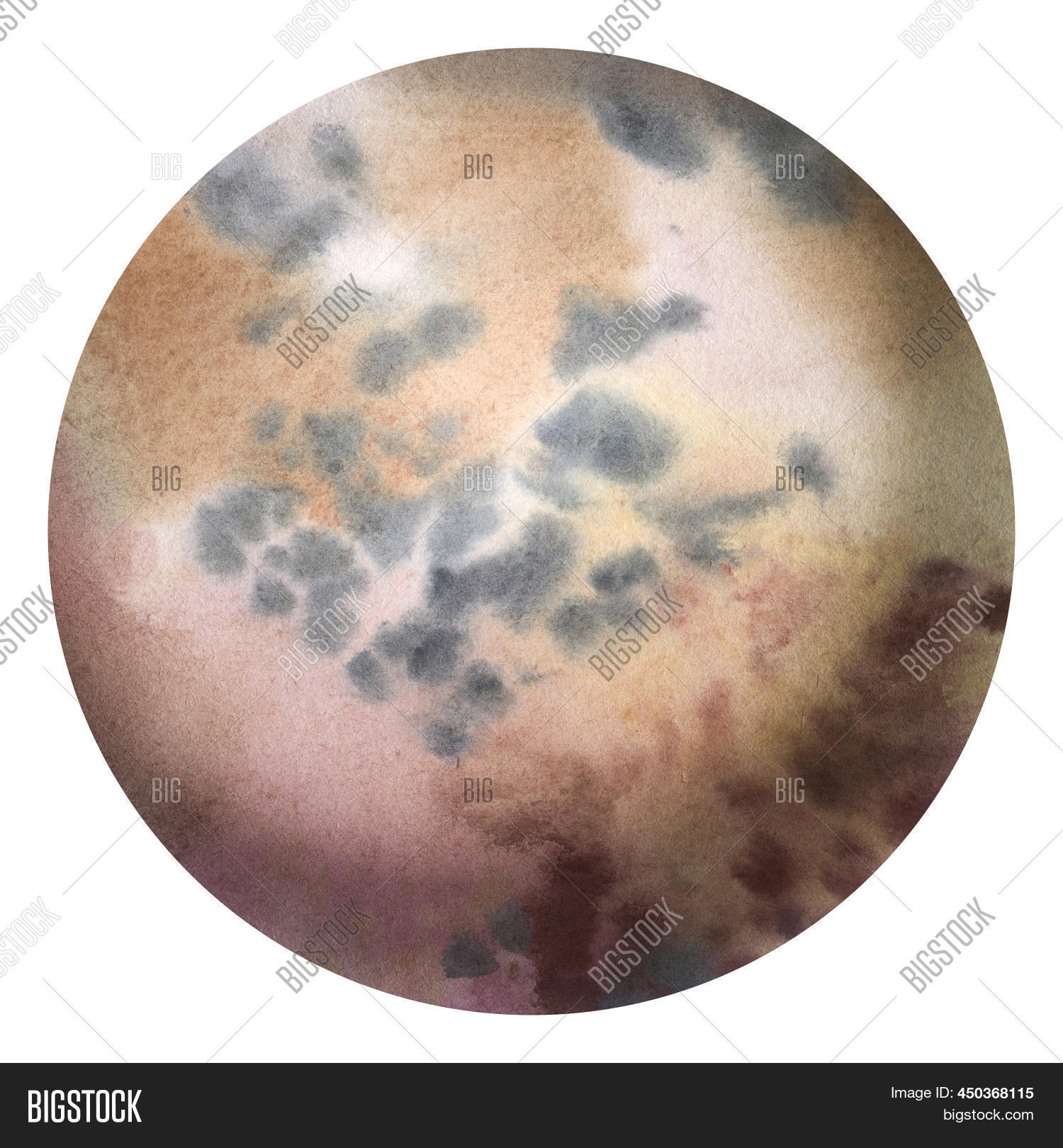 Mars Planet Paint. Image & Photo (Free Trial) | Bigstock