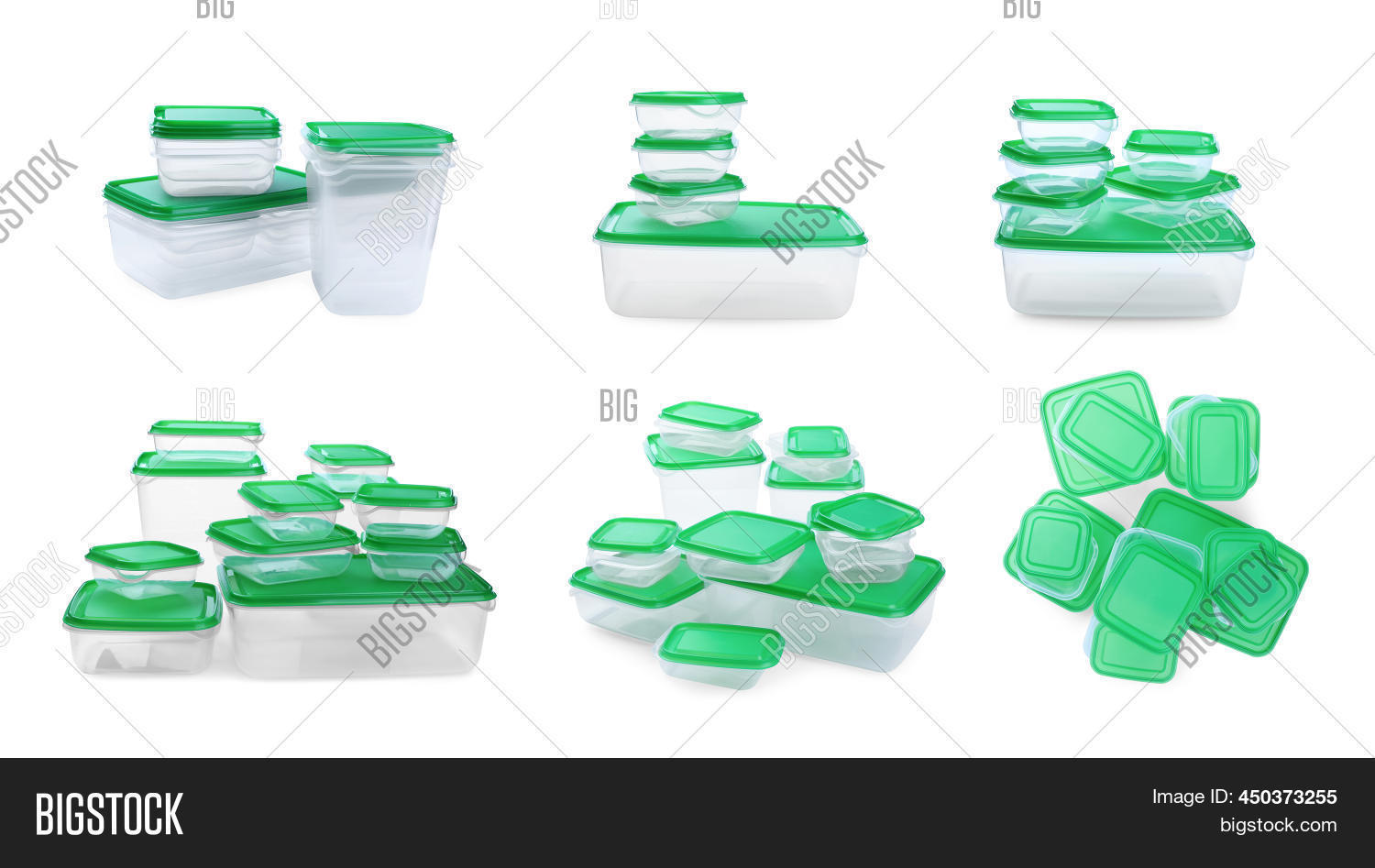 Set Empty Plastic Image & Photo (Free Trial) | Bigstock