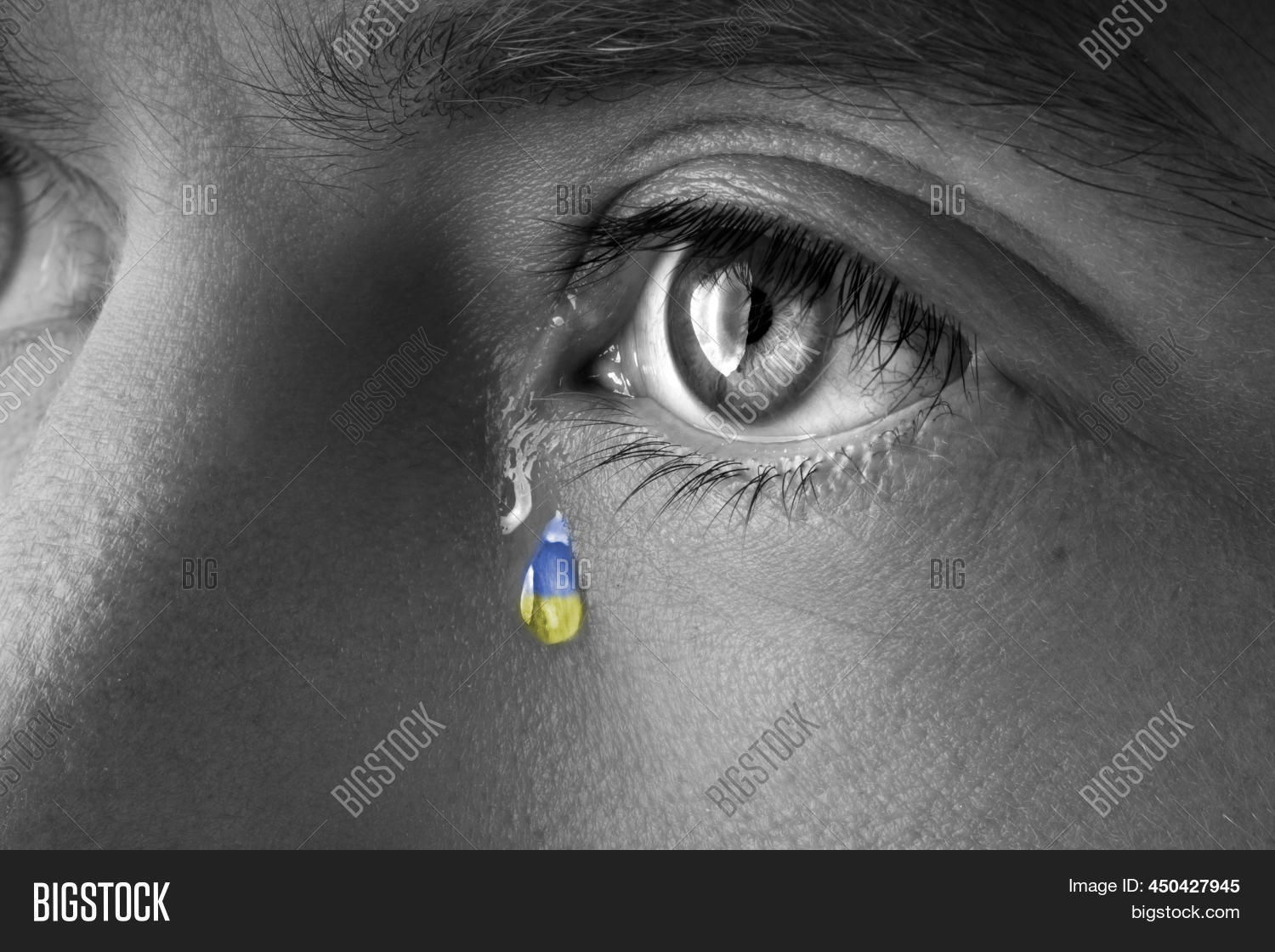 Tears Pain Ukrainian Image & Photo (Free Trial) | Bigstock