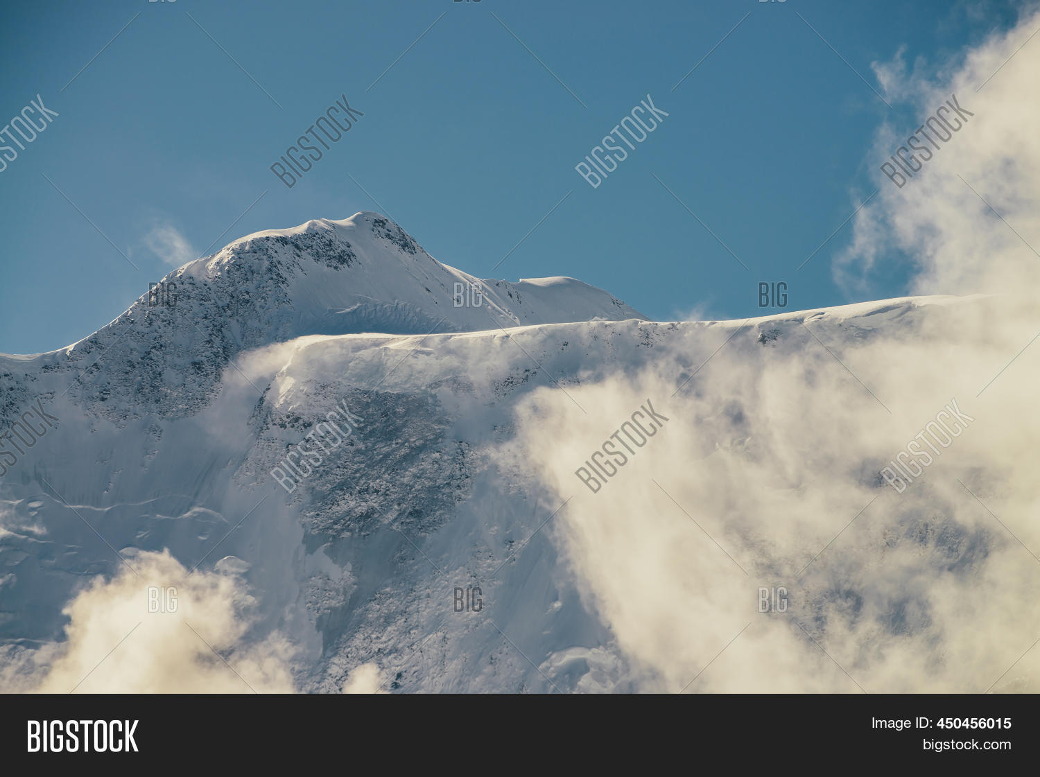 Minimalist View Snow- Image & Photo (Free Trial) | Bigstock
