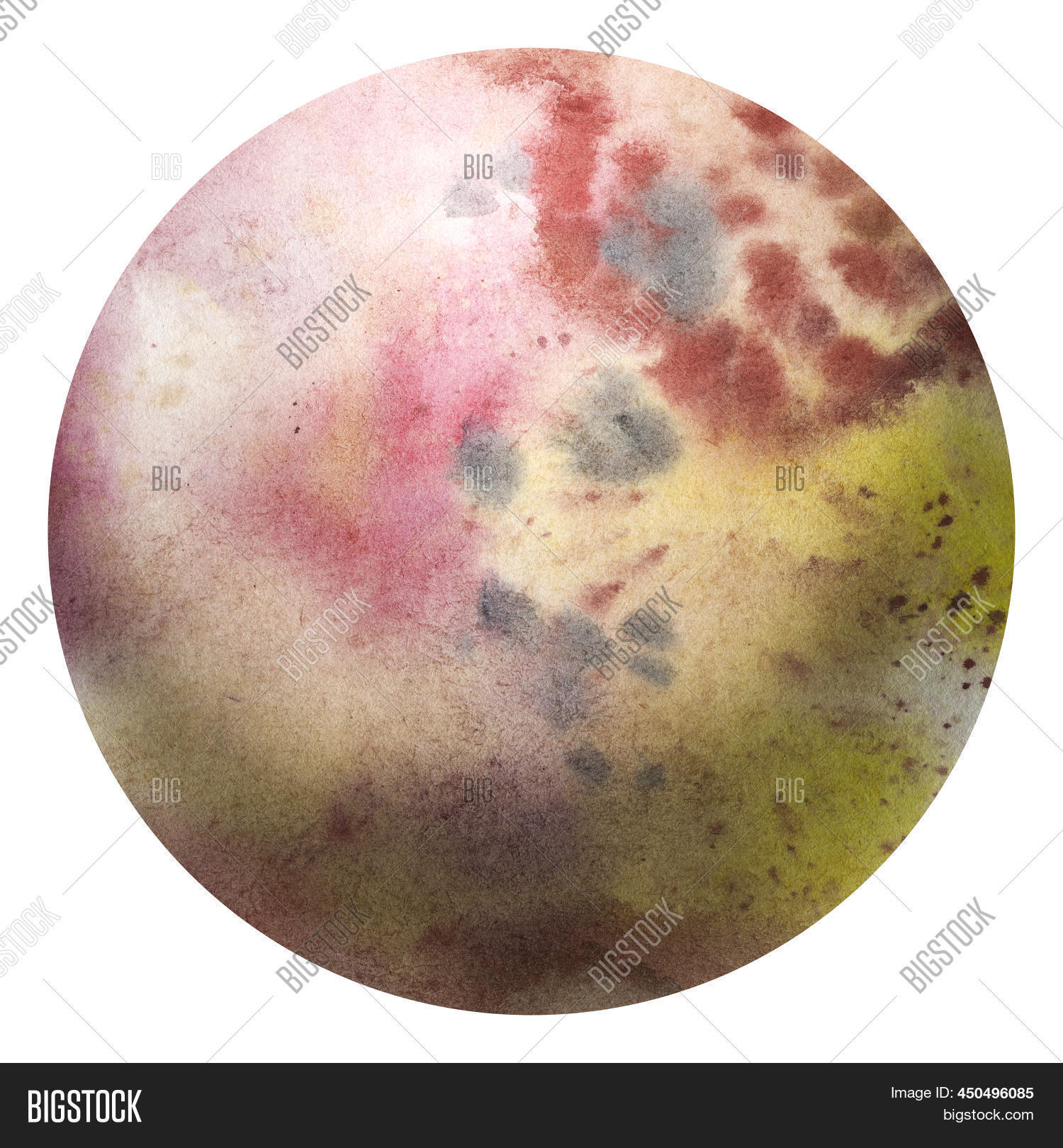 Mars Planet Paint. Image & Photo (Free Trial) | Bigstock