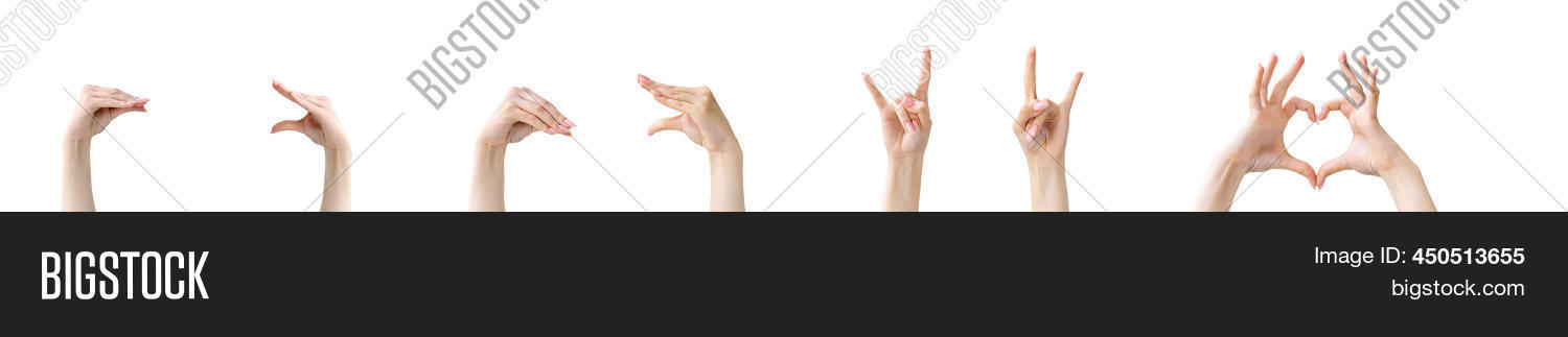 Imagen y foto Hand Gesture (prueba gratis) | Bigstock