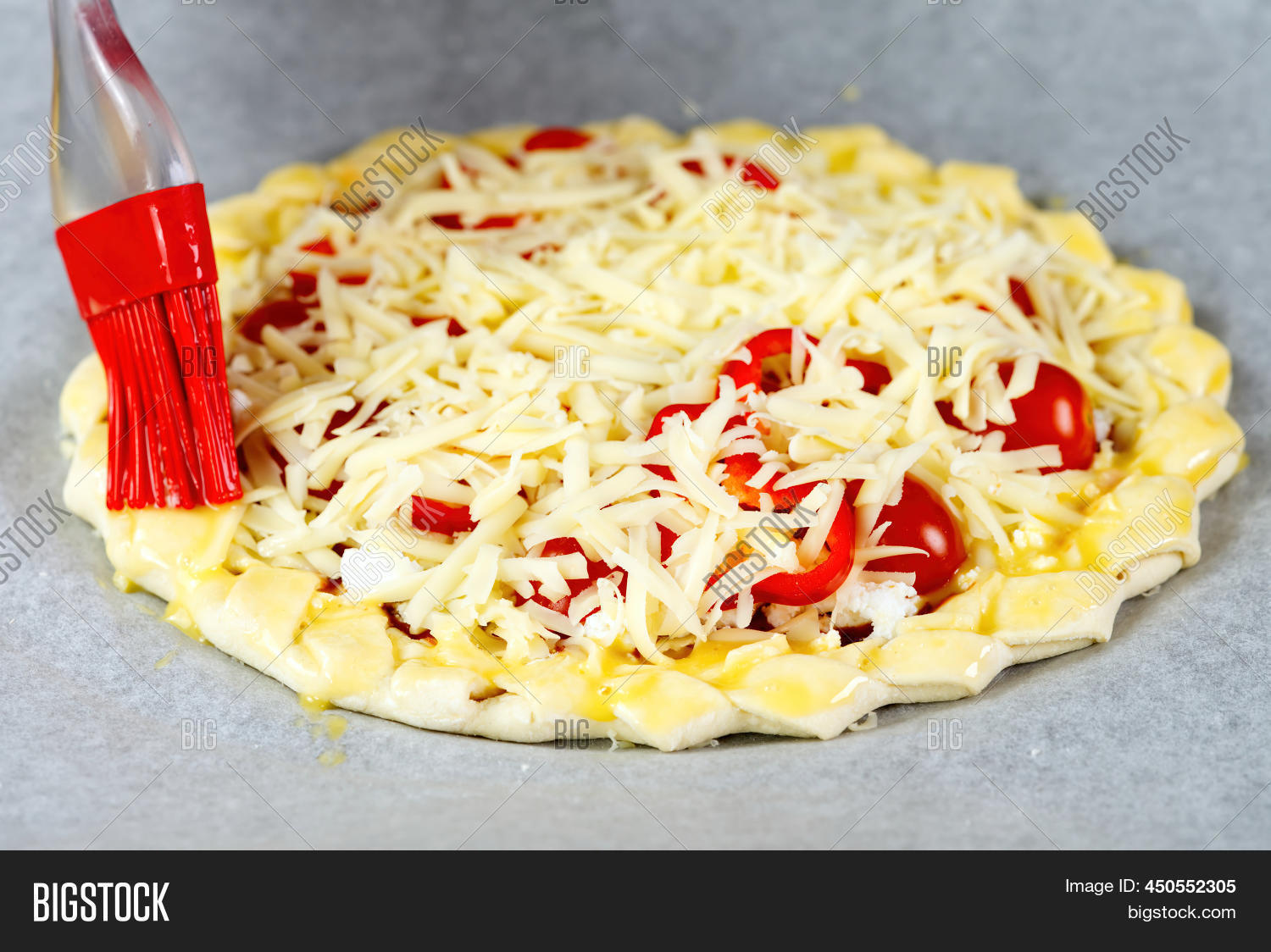 Pizza Making Process. Image & Photo (Free Trial) | Bigstock