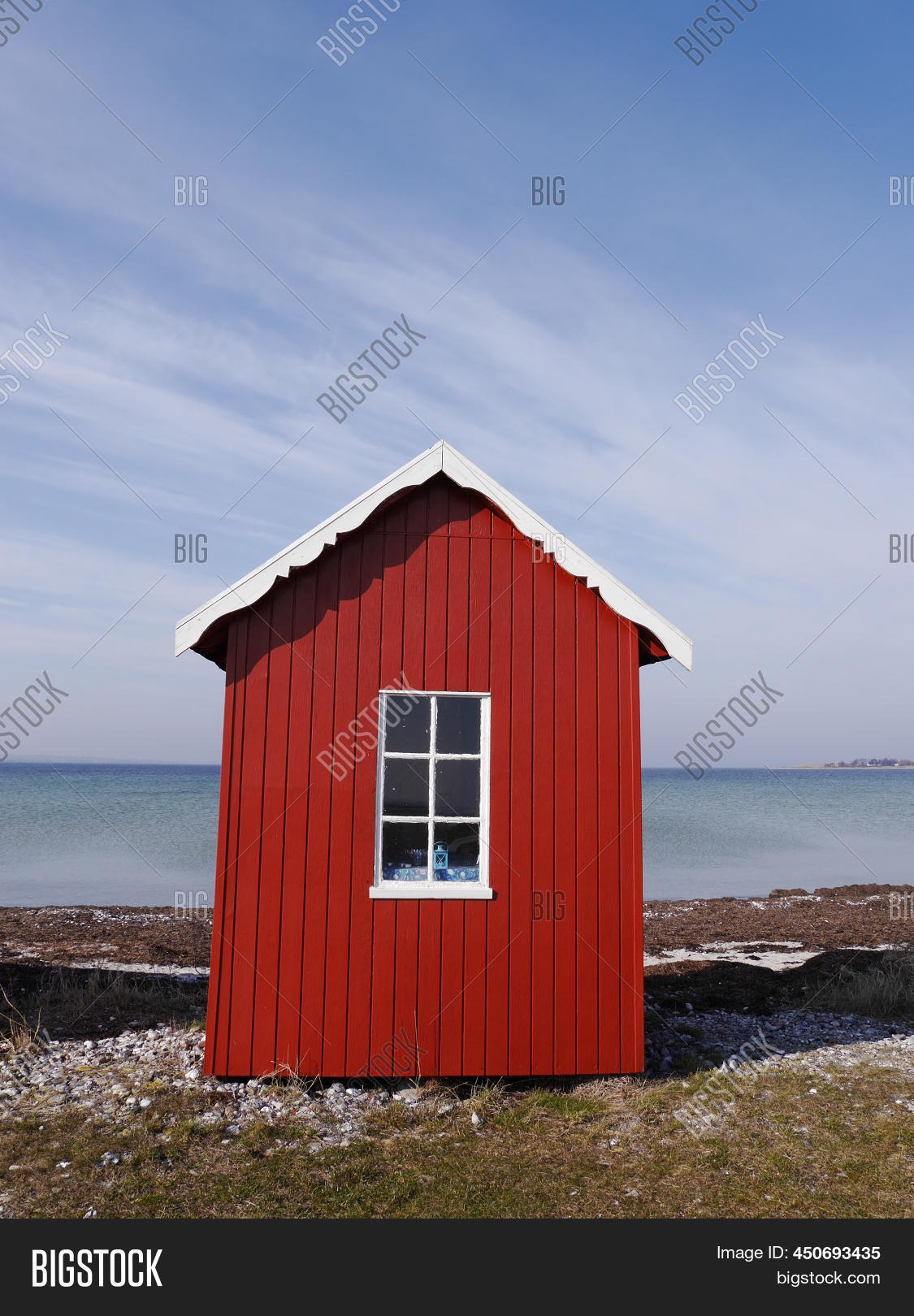 Cute Little Red Beach Image & Photo (Free Trial) | Bigstock