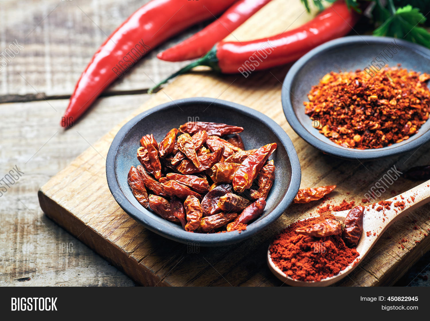 Red Chilli Peppers Raw Image & Photo (Free Trial) | Bigstock