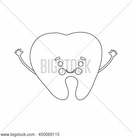 Cartoon Tooth Vector & Photo (Free Trial) | Bigstock