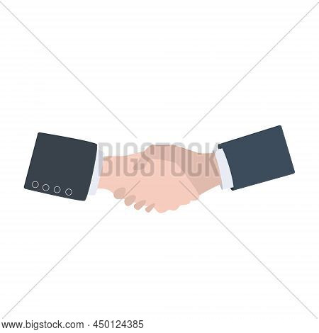 Vector Handshake Two Vector & Photo (Free Trial) | Bigstock