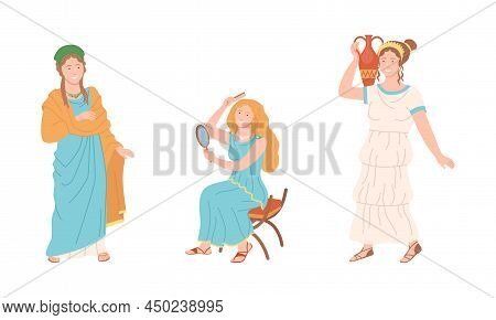 Roman Women Vector & Photo (Free Trial) | Bigstock