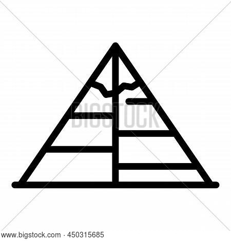 Giza Pyramid Icon Vector & Photo (Free Trial) | Bigstock