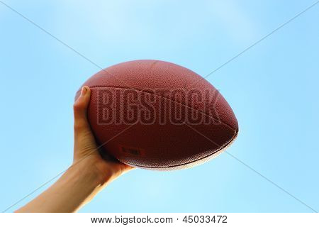 Throwing Football Image & Photo (Free Trial) | Bigstock
