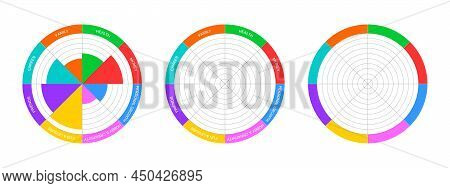 Wheel Life Example Vector & Photo (Free Trial) | Bigstock