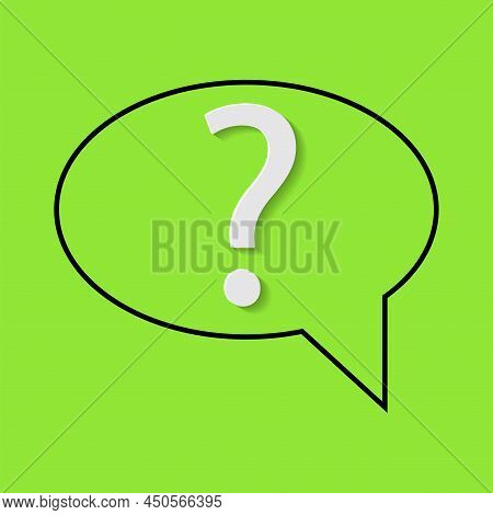 Question Mark Message Vector & Photo (Free Trial) | Bigstock