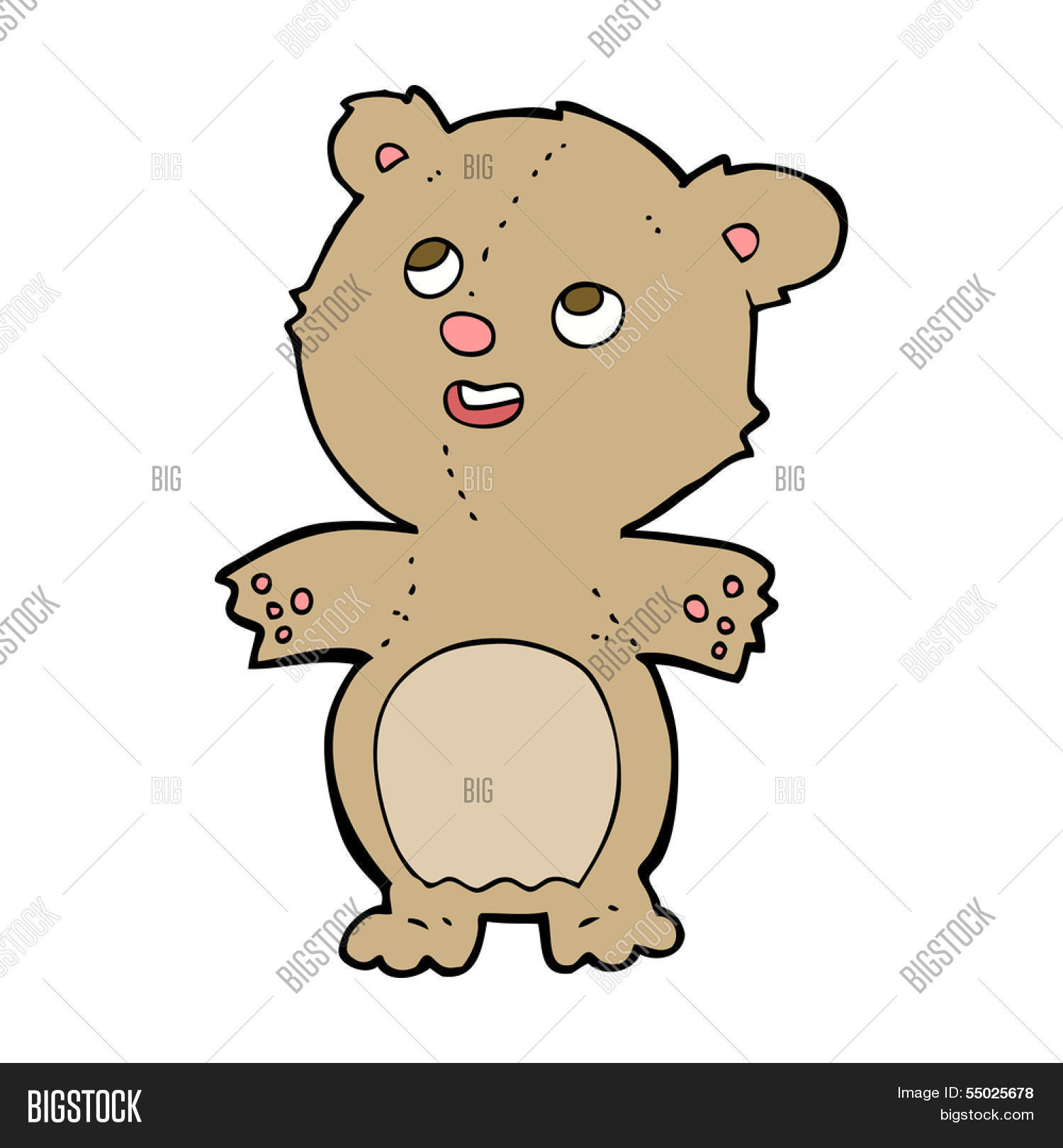 Cartoon Happy Little Vector & Photo (Free Trial) | Bigstock