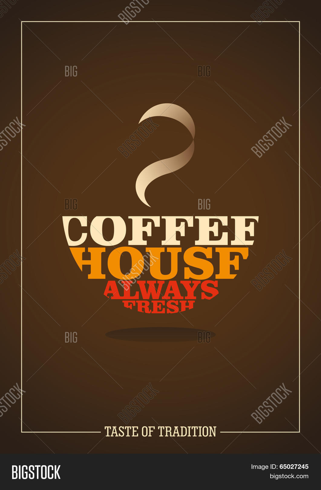 Coffee House Poster Vector & Photo (Free Trial) | Bigstock