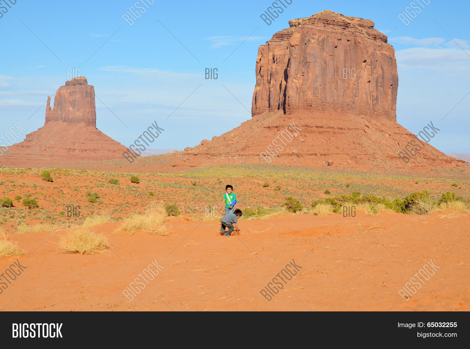 Navajo Children Image & Photo (Free Trial) | Bigstock