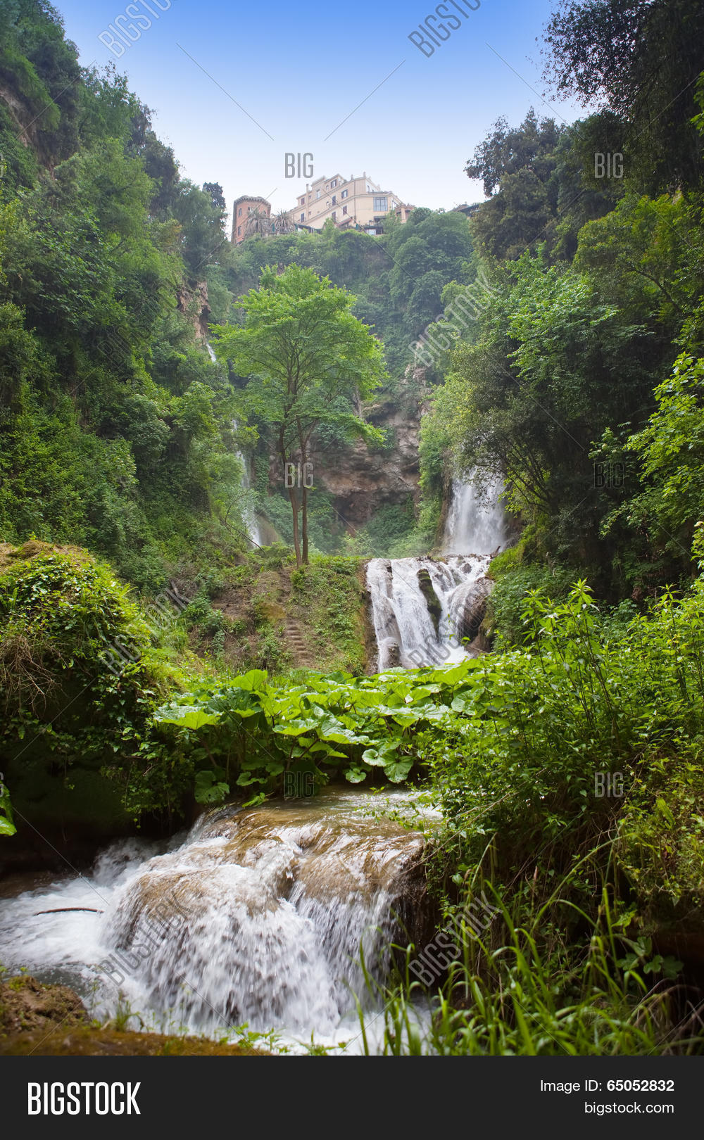 Italy. Tivoli. Falls Image & Photo (Free Trial) | Bigstock