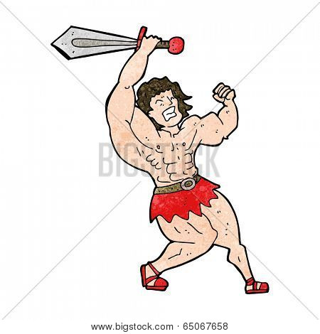 Cartoon Barbarian Hero Image & Photo (Free Trial) | Bigstock