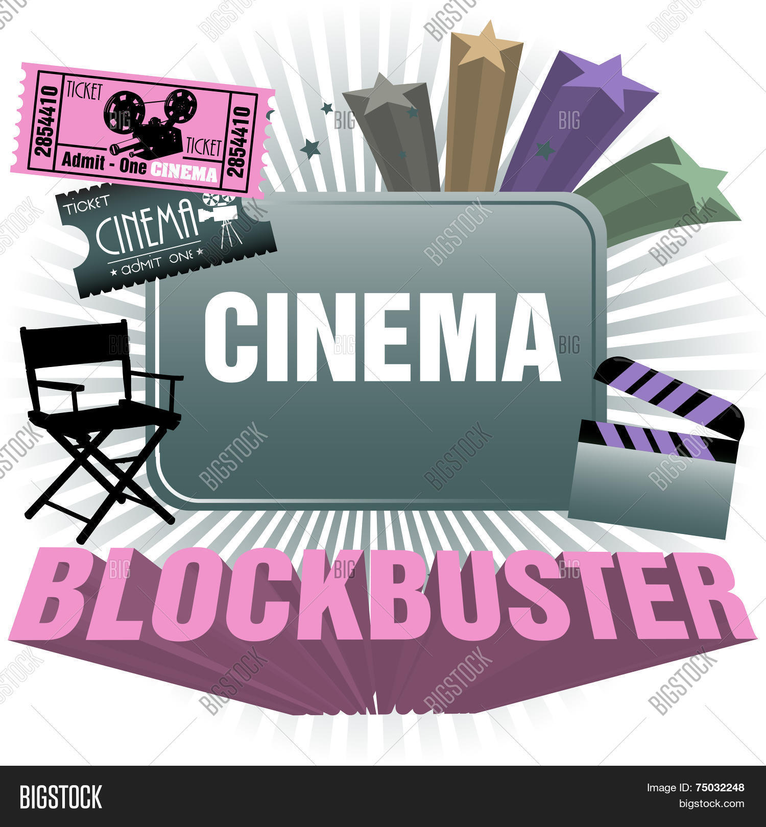 Blockbuster Vector & Photo (Free Trial) | Bigstock