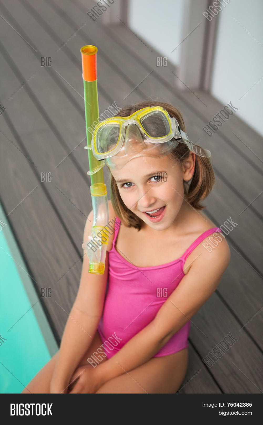 Cute Little Girl Image & Photo (Free Trial) | Bigstock