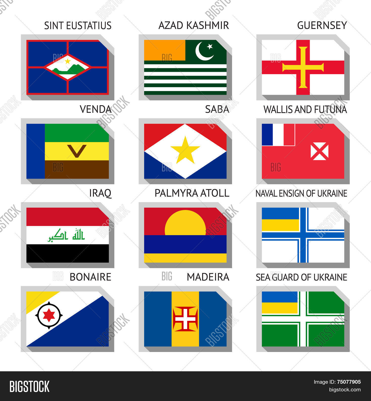 Flags World Vector & Photo (Free Trial) | Bigstock