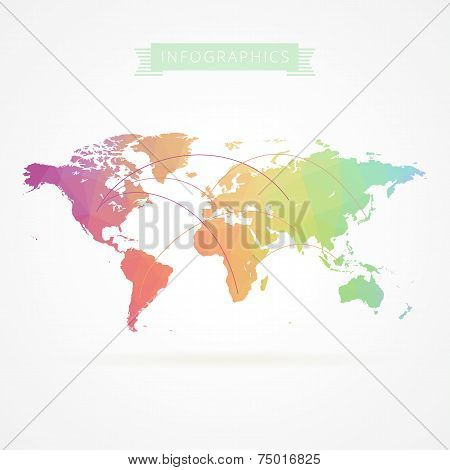 World Map 矢量图和照片（免费试用） | Bigstock