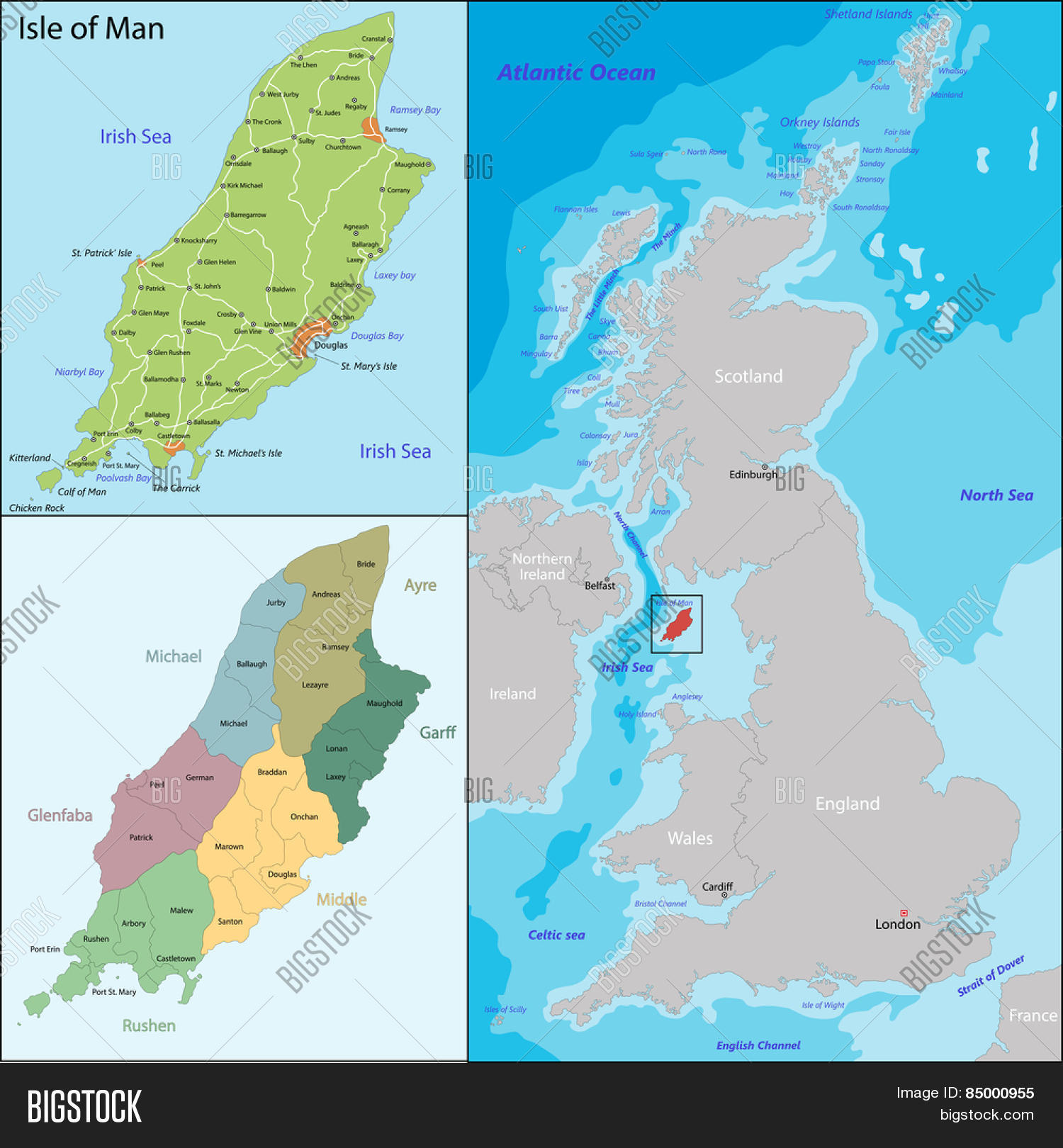 Map Administrative Vector & Photo (Free Trial) | Bigstock