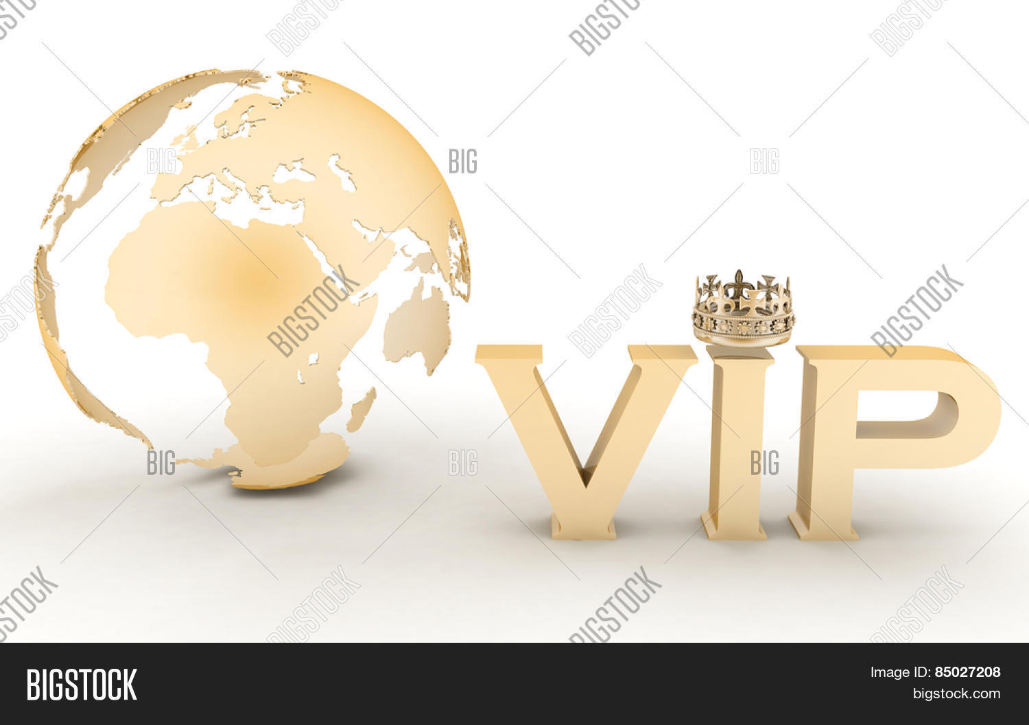 VIP Abbreviation Crown Image & Photo (Free Trial) | Bigstock