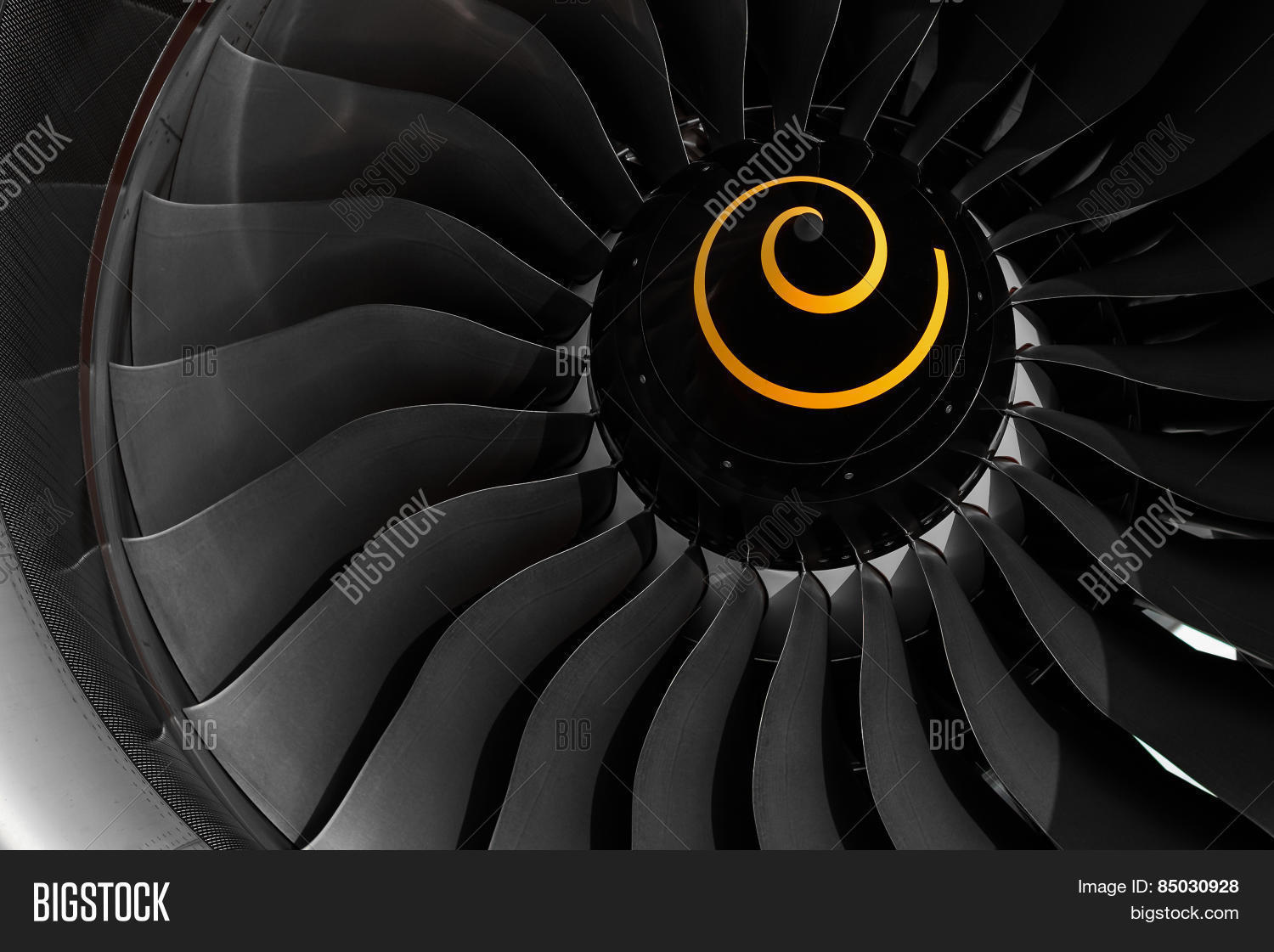 Fan Blade Aircraft Jet Image & Photo (Free Trial) | Bigstock