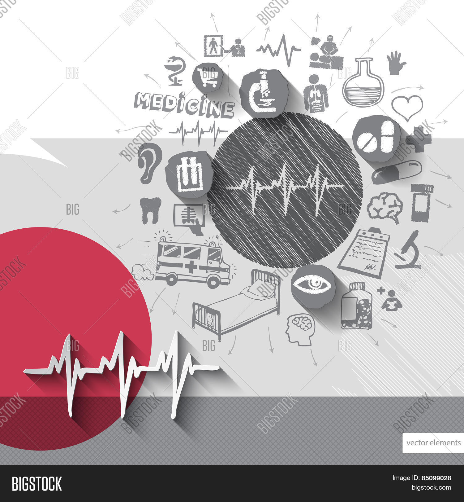 Hand Drawn Diagram Vector & Photo (Free Trial) | Bigstock