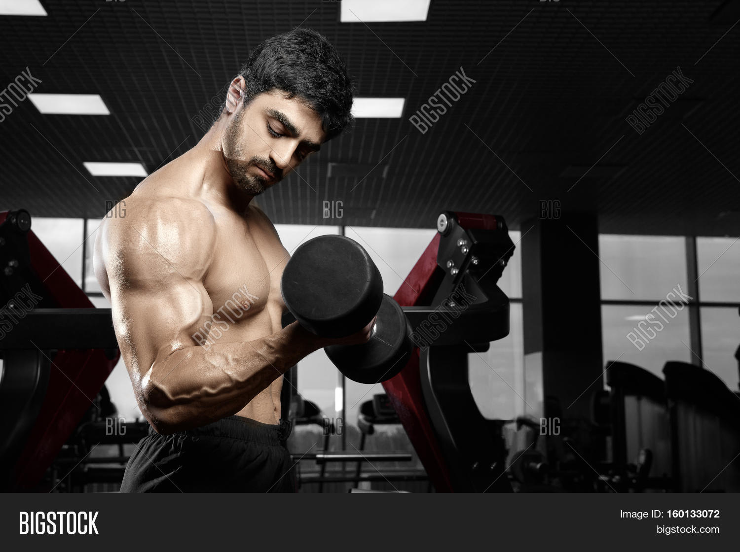 Muscular Athletic Image & Photo (Free Trial) | Bigstock