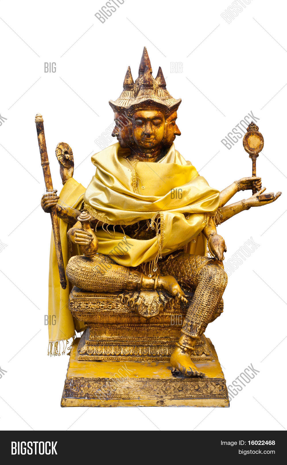 Brahma Statue Image & Photo (Free Trial) | Bigstock