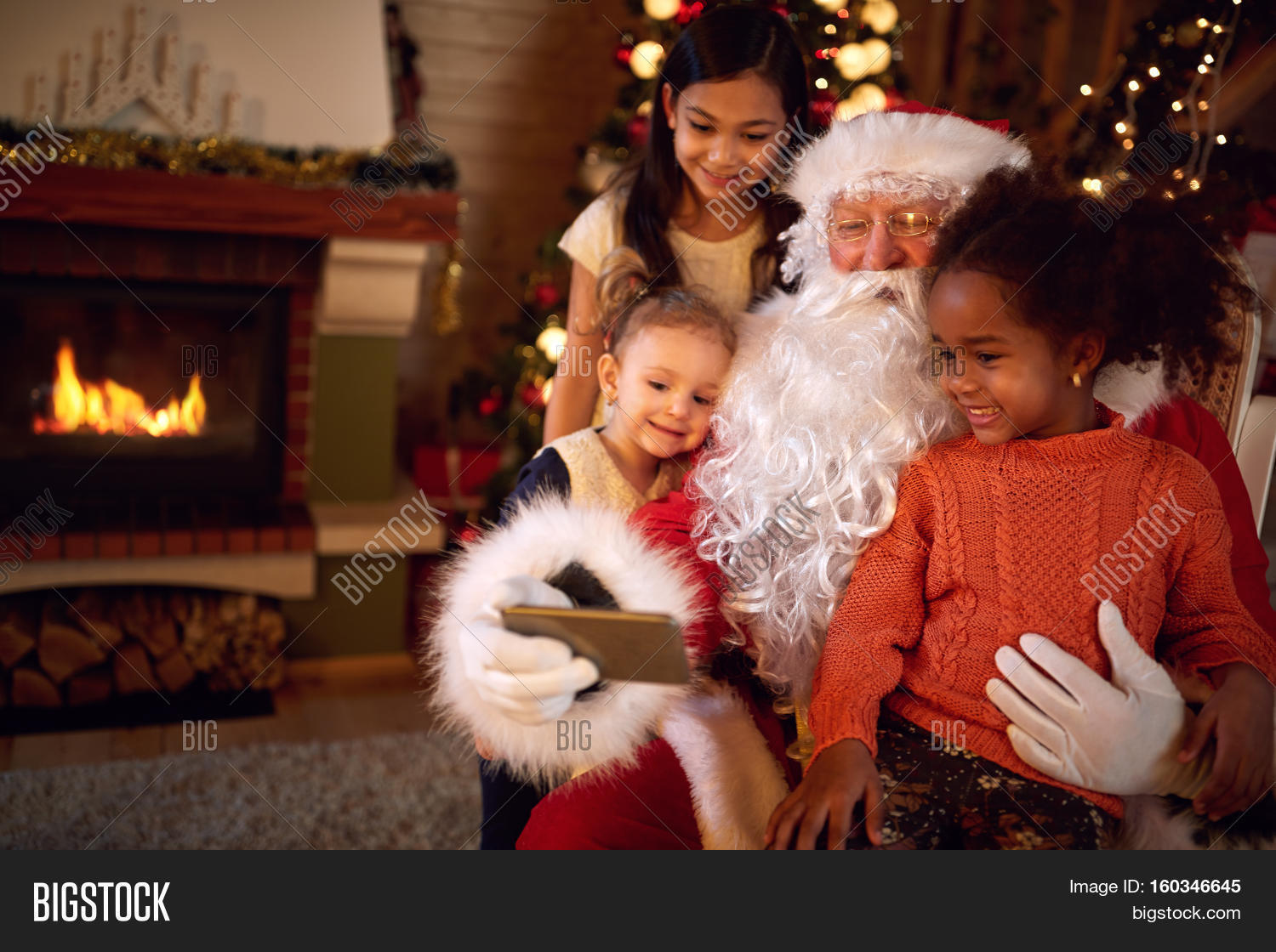 Santa Claus Taking Image & Photo (Free Trial) | Bigstock