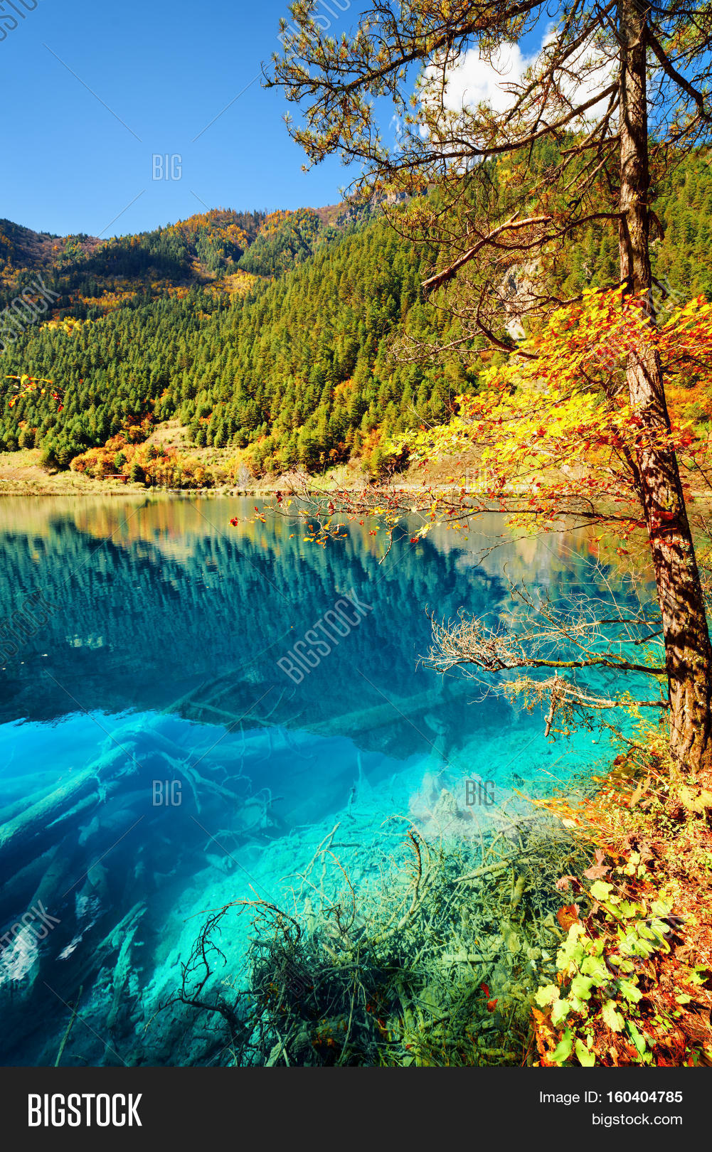 Amazing Azure Lake. Image & Photo (Free Trial) | Bigstock