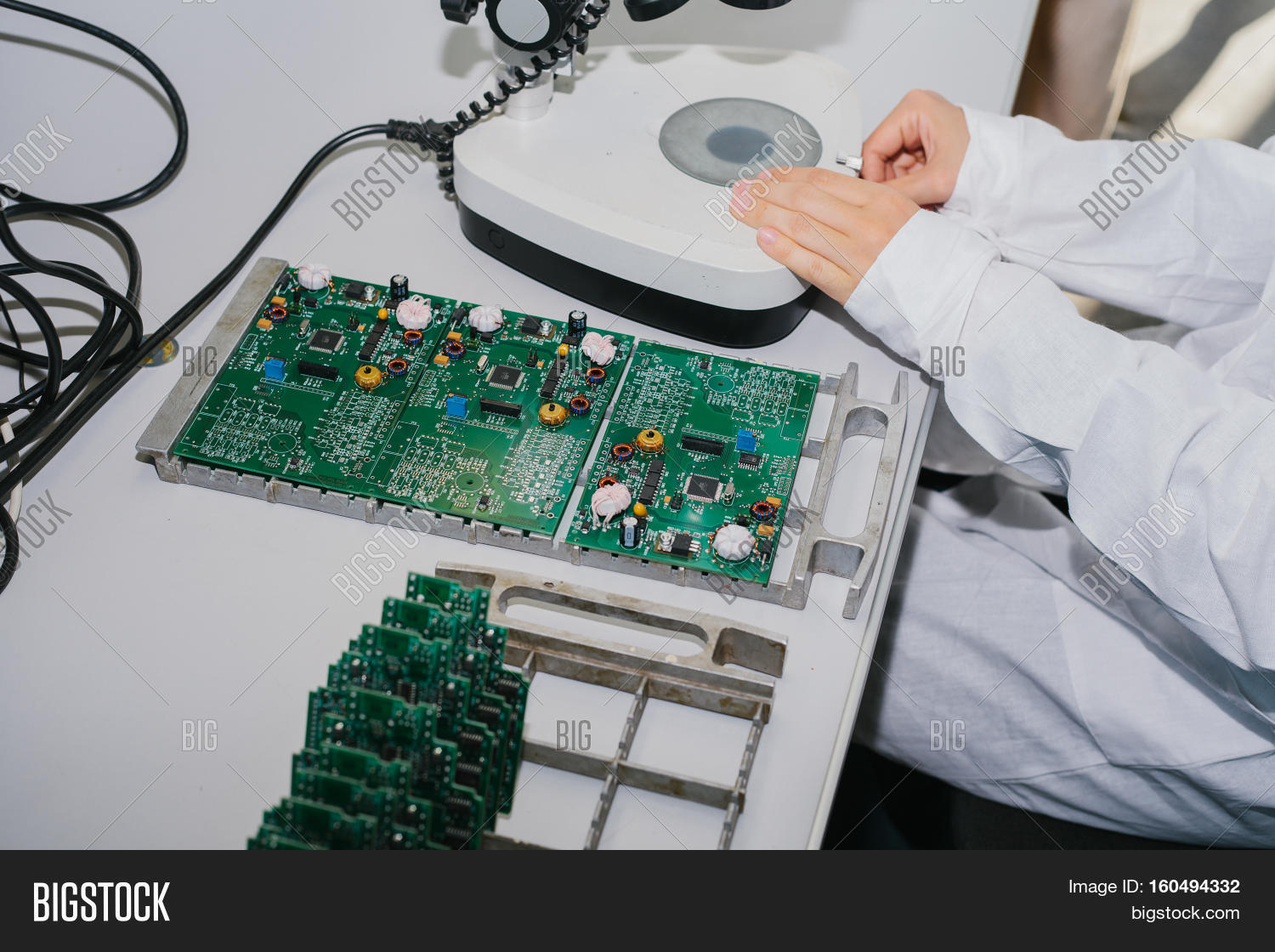 Microchip Production Image And Photo Free Trial Bigstock