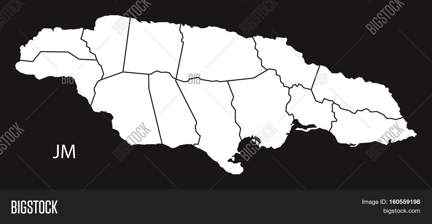 Jamaica Parishes Map Image & Photo (Free Trial) | Bigstock
