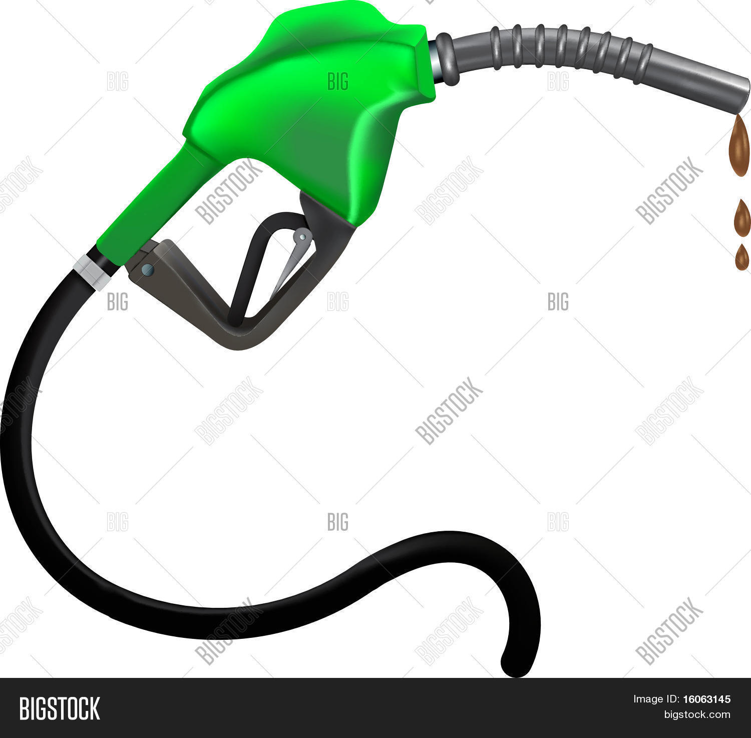 Gasoline Nozzle Vector & Photo (Free Trial) | Bigstock