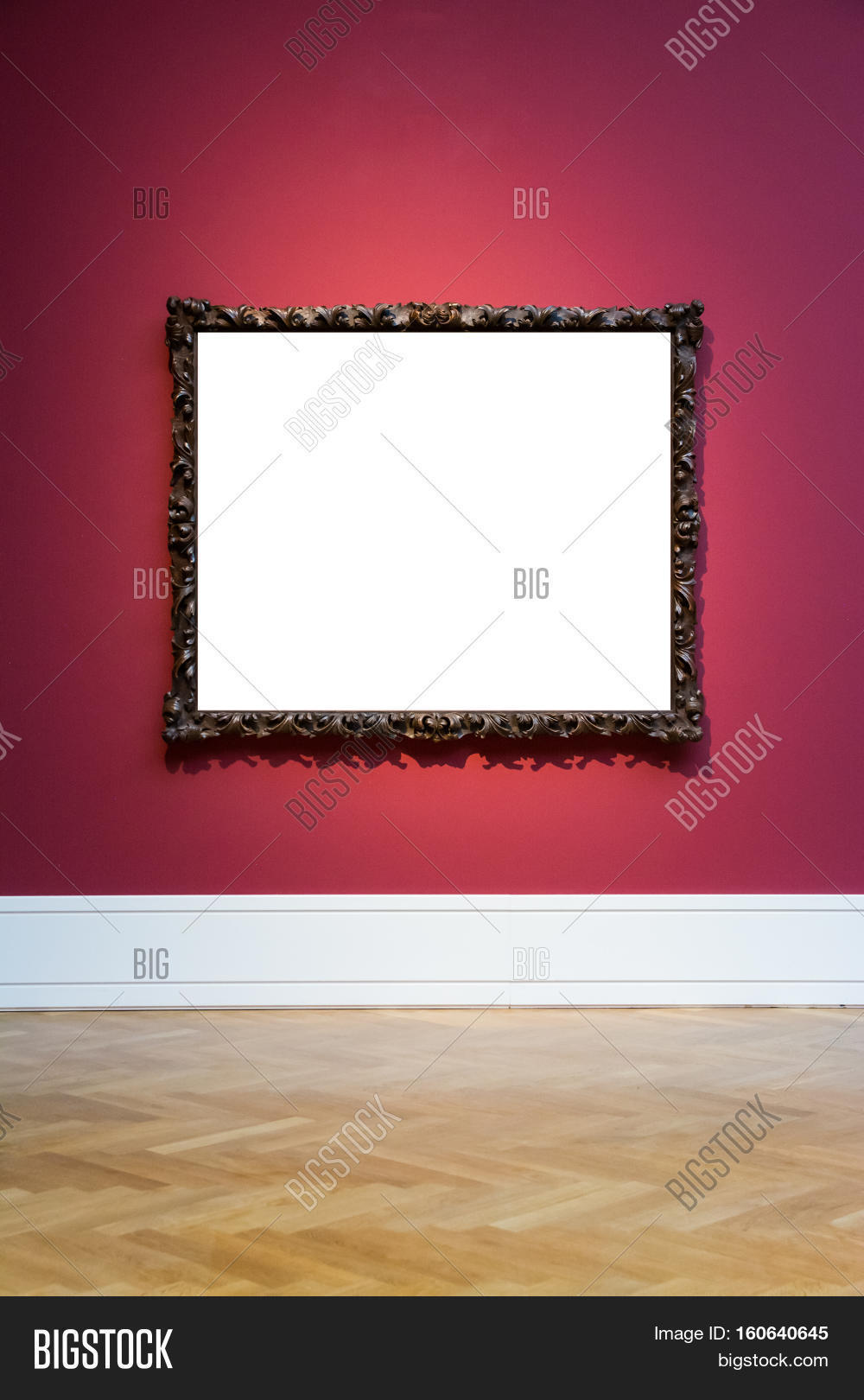 Art Museum Frame Red Image & Photo (Free Trial) | Bigstock