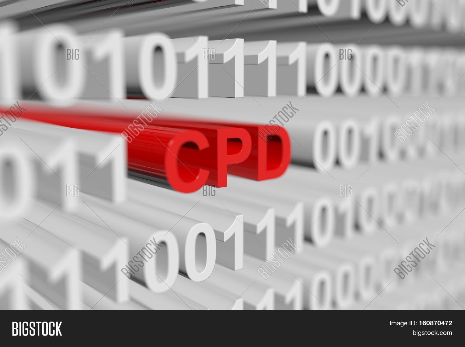 CPD Form Binary Code Image & Photo (Free Trial) | Bigstock