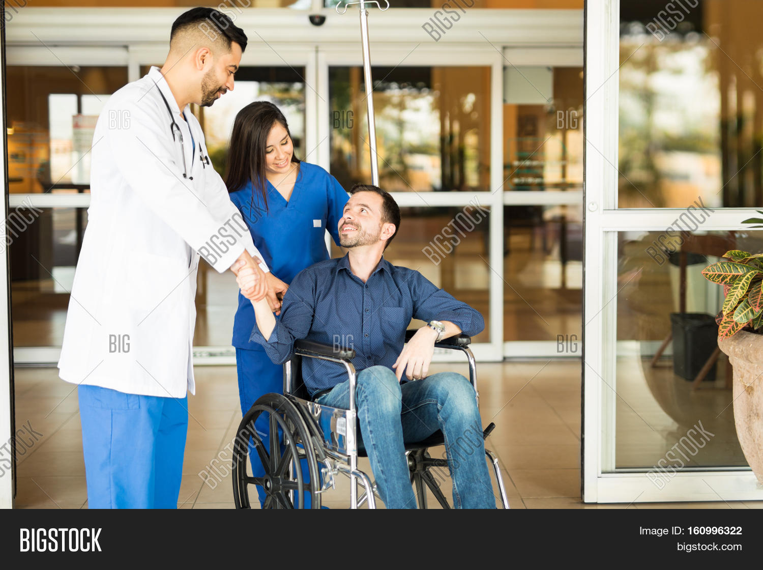 Patient Leaving Image & Photo (Free Trial) | Bigstock