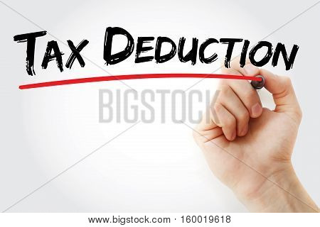 Hand Writing Tax Image & Photo (Free Trial) | Bigstock