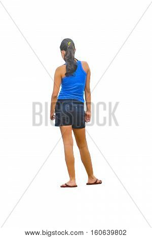 Slim Young Woman Back Image & Photo (Free Trial) | Bigstock