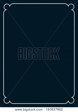 Frame Border Line Vector & Photo (Free Trial) | Bigstock