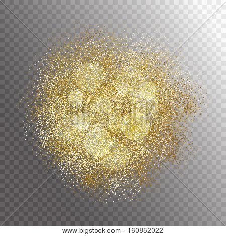Gold Glitter Splash Vector & Photo (Free Trial) | Bigstock