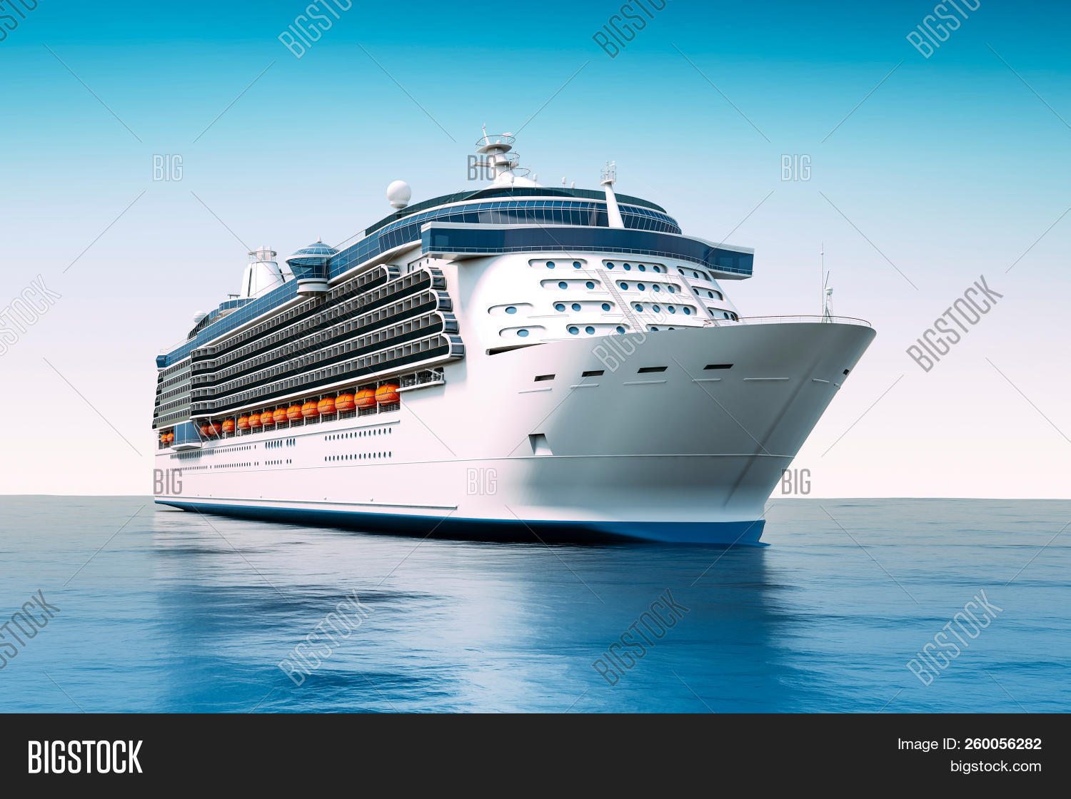3d Render Cruise Ship Image & Photo (Free Trial) | Bigstock