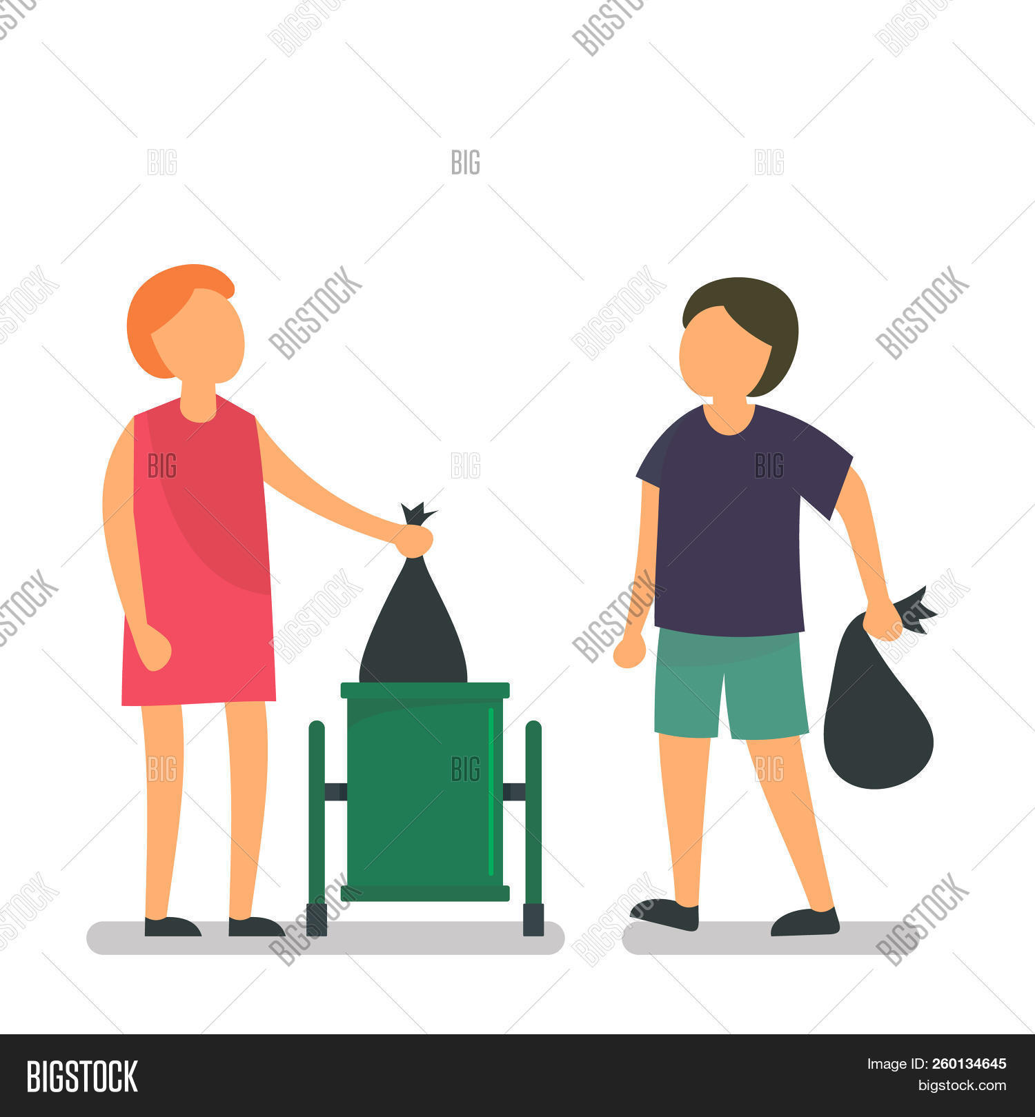 People Throw Garbage Image & Photo (Free Trial) | Bigstock